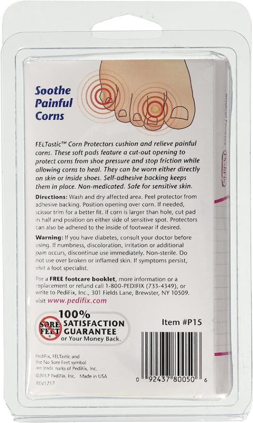 Pedifix Felt Corn Protectors - 10 count - Home Health Care Products ...